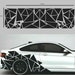 Triangles Sport Racing Car Van Stripes Stickers Decals Vinyl Graphics ...