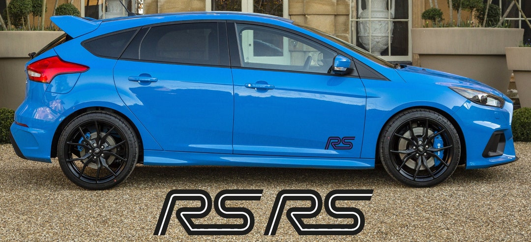 RS Ford Decal Stickers Vinyl Graphics Side Logo Adhesive for Left and ...