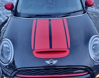 Mini Cooper Countryman Bonnet Stripes, Stripes for Hood, Racing ...