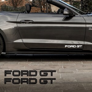 Ford GT Decal Stickers Sport Racing Mustang Shelby GT Car Vinyl ...