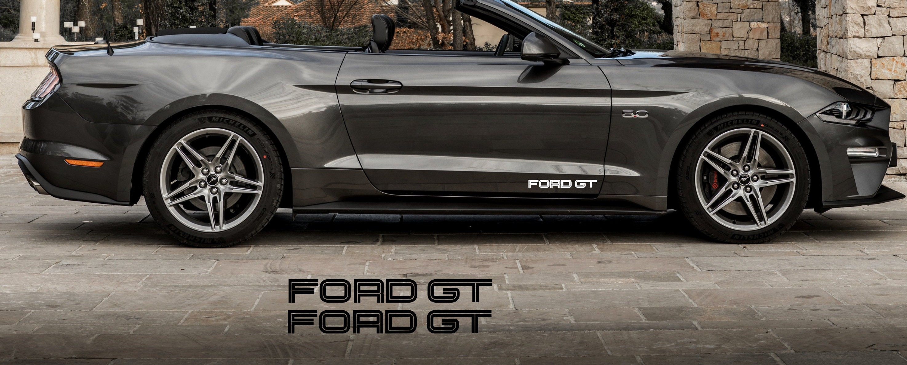 Ford GT Decal Stickers Sport Racing Mustang Shelby GT Car Vinyl ...