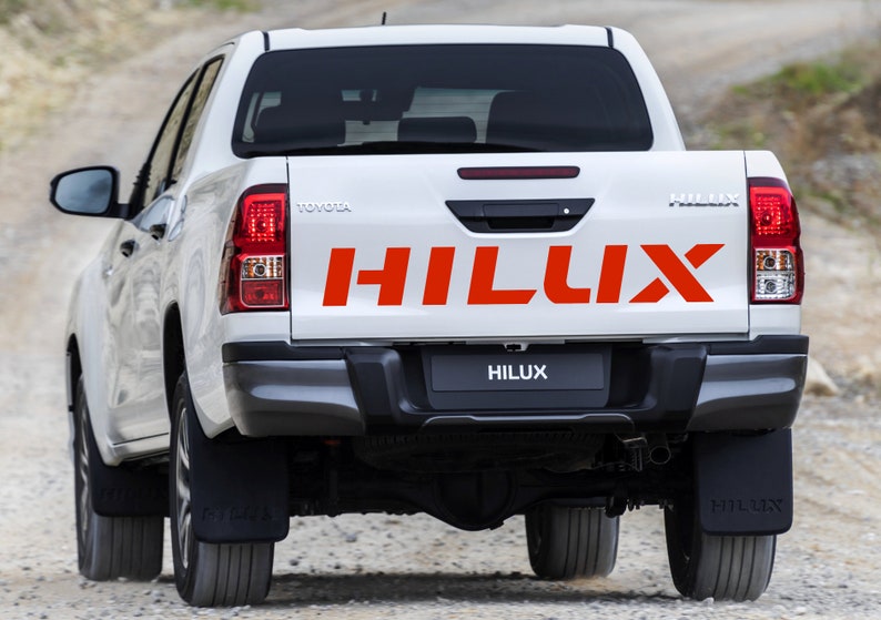 Toyota Hilux Sticker Decals Truck Tailgate Adhesive Vinyl - Etsy