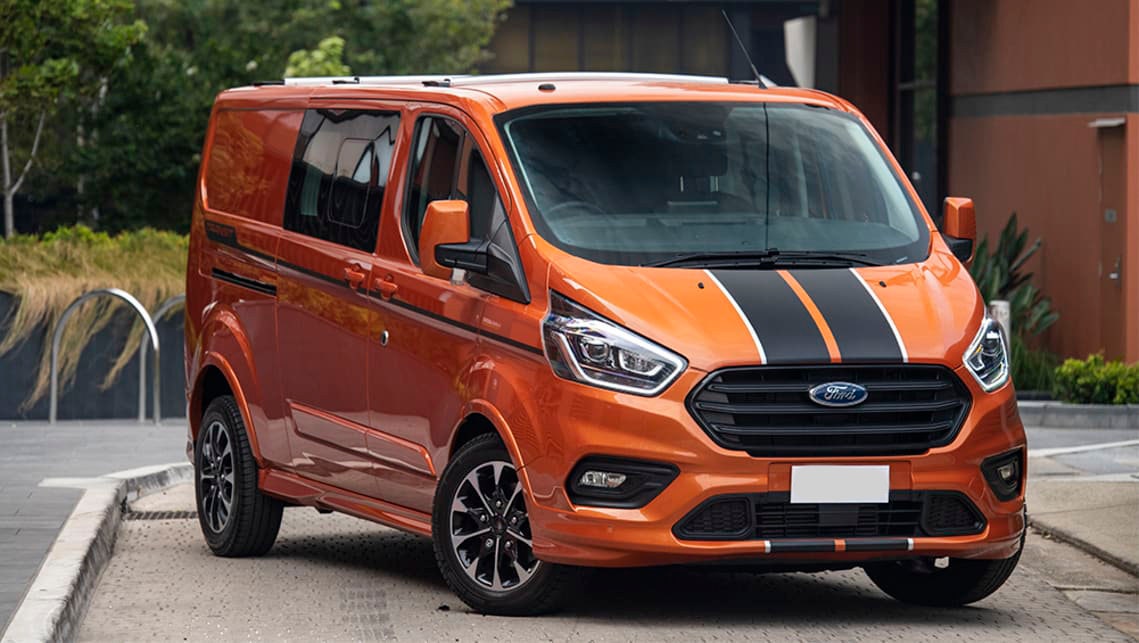 Ford Transit Custom Sport Bonnet & Rear Door Kit Decal Stripes Stickers ...