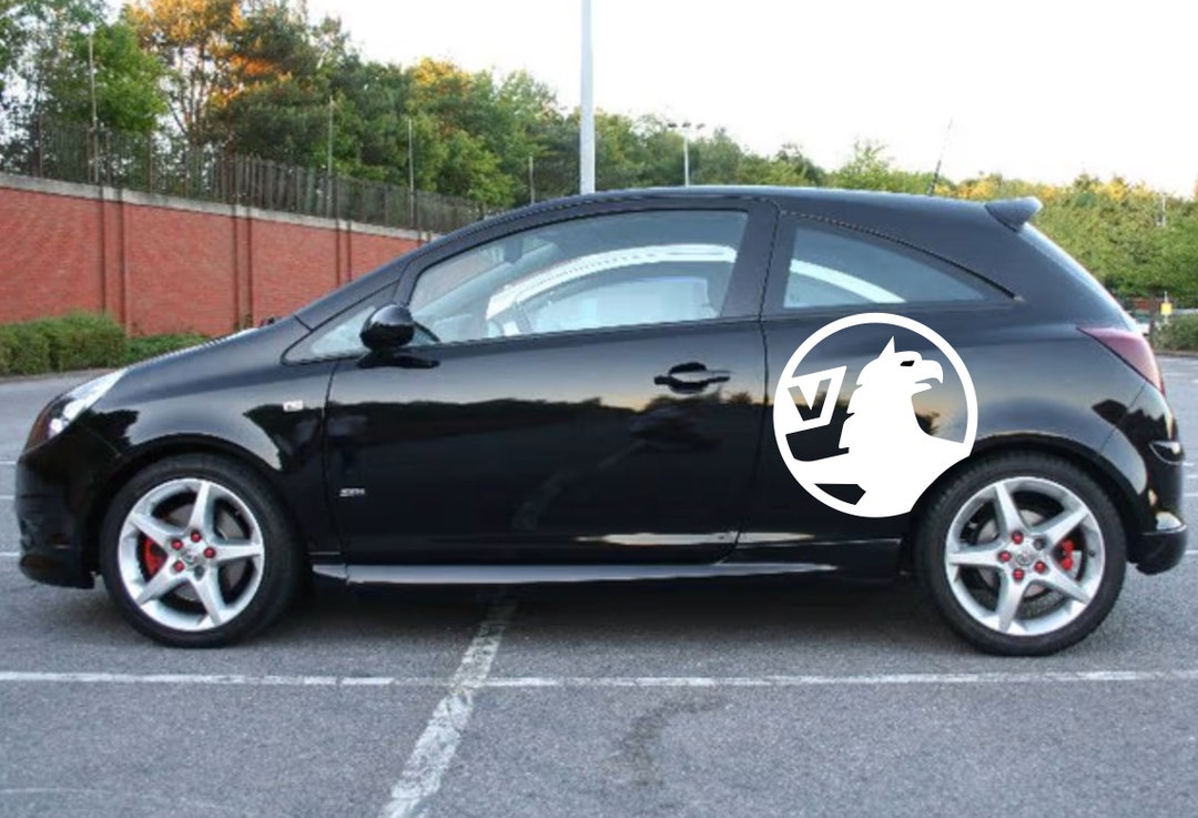 Vauxhall Opel Car Side Vinyl Decals: Racing Sport Adhesive Stickers - Etsy