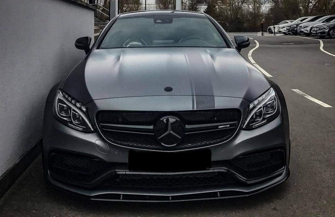 Mercedes Car Bonnet Stripes Vinyl Decal Racing for Hood AMG Sport ...