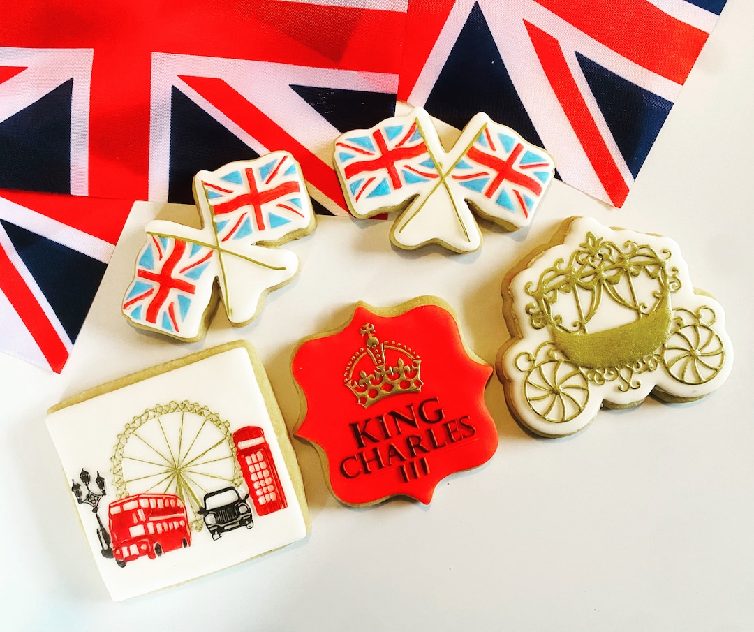 London Biscuits royal Biscuits King Charles London Gift Letterbox Gift ...