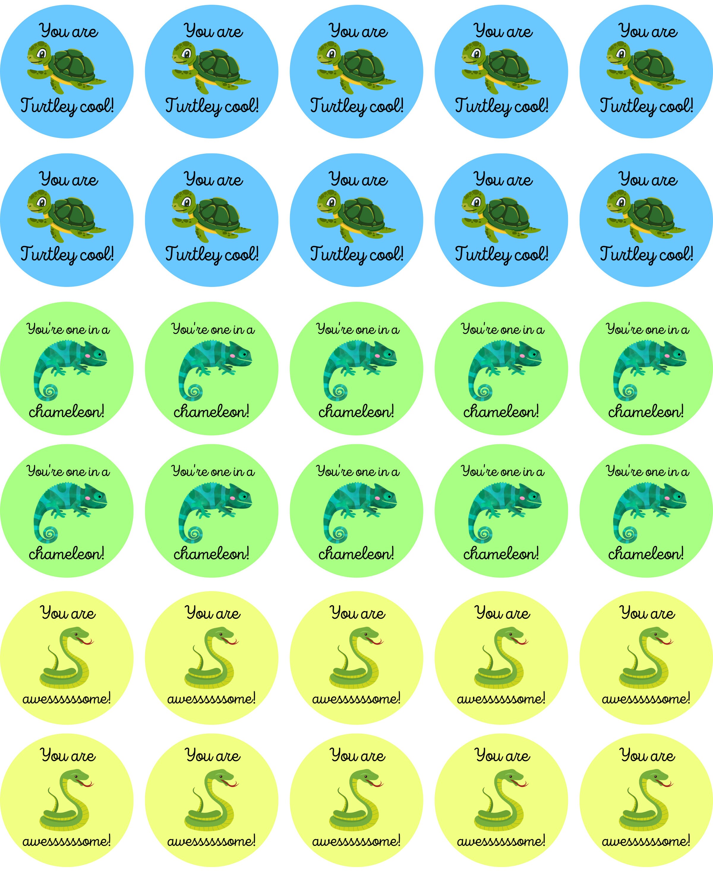 Turtley Cool Sticker Sheet for Teachers or Parents - Etsy
