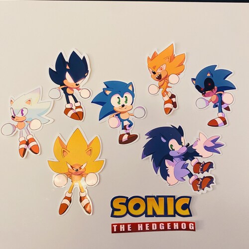 Super Sonic Sticker - Etsy