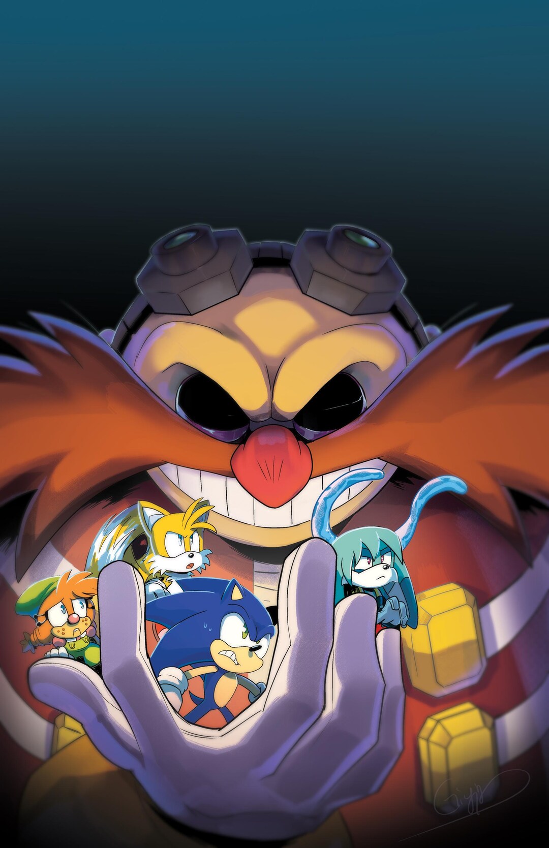 Sonic the Hedgehog #52 POSTER - Etsy