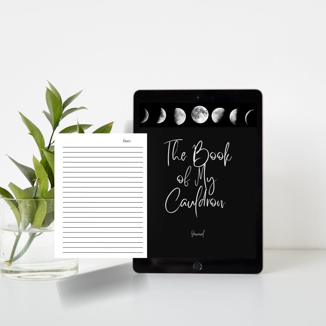 Digital Download, Cauldron Journal, Wicca Journal, Spiritual Journal ...
