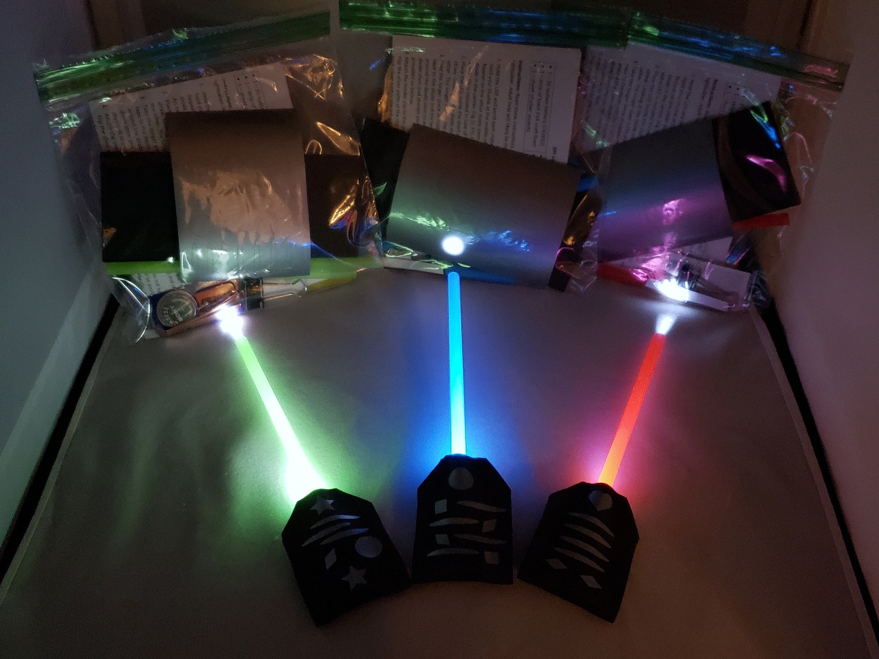 Lightsaber DIY LED STEM Science Kit for Kids Birthday Party Activities ...