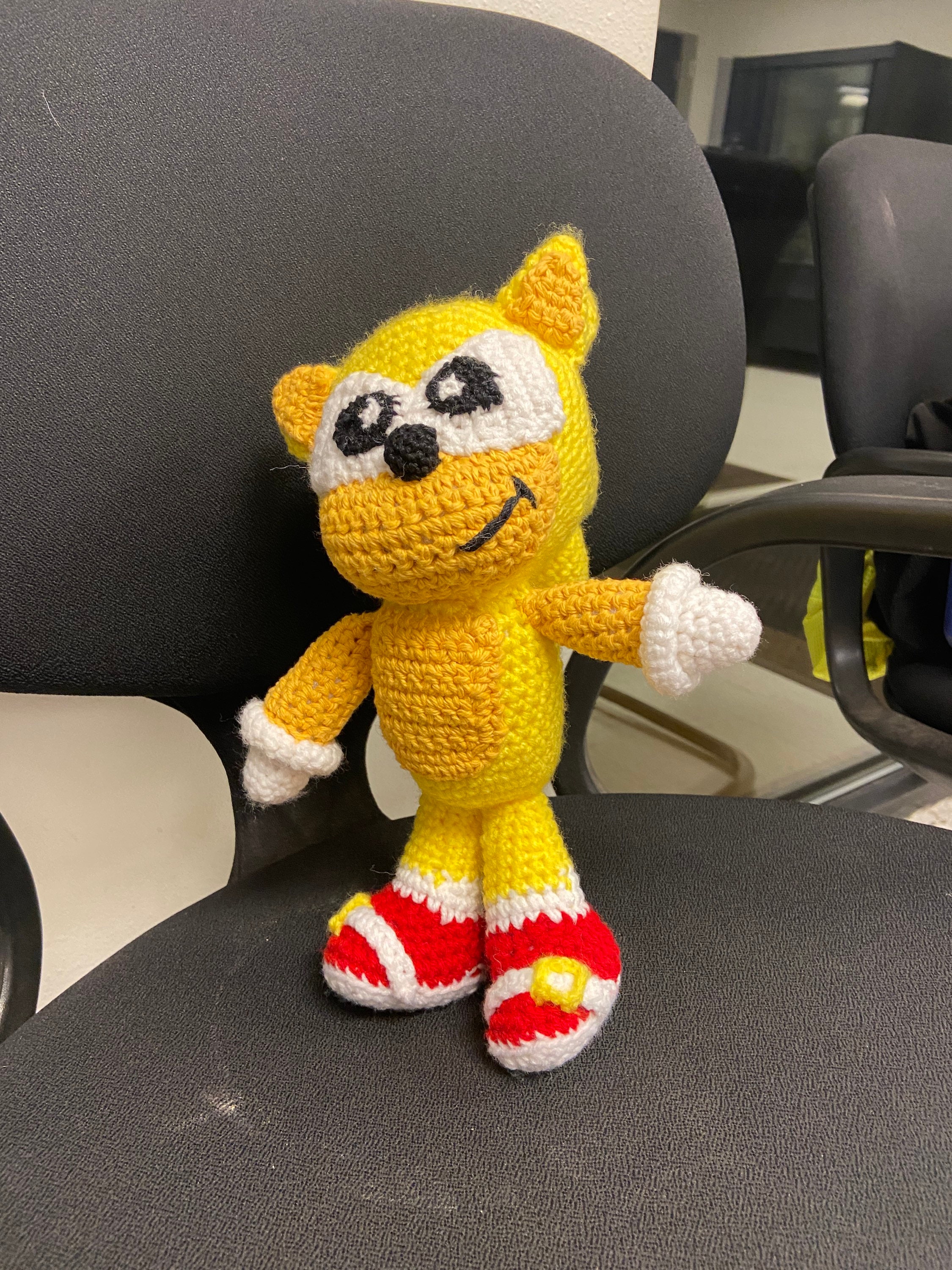 Crocheted Super Sonic - Etsy