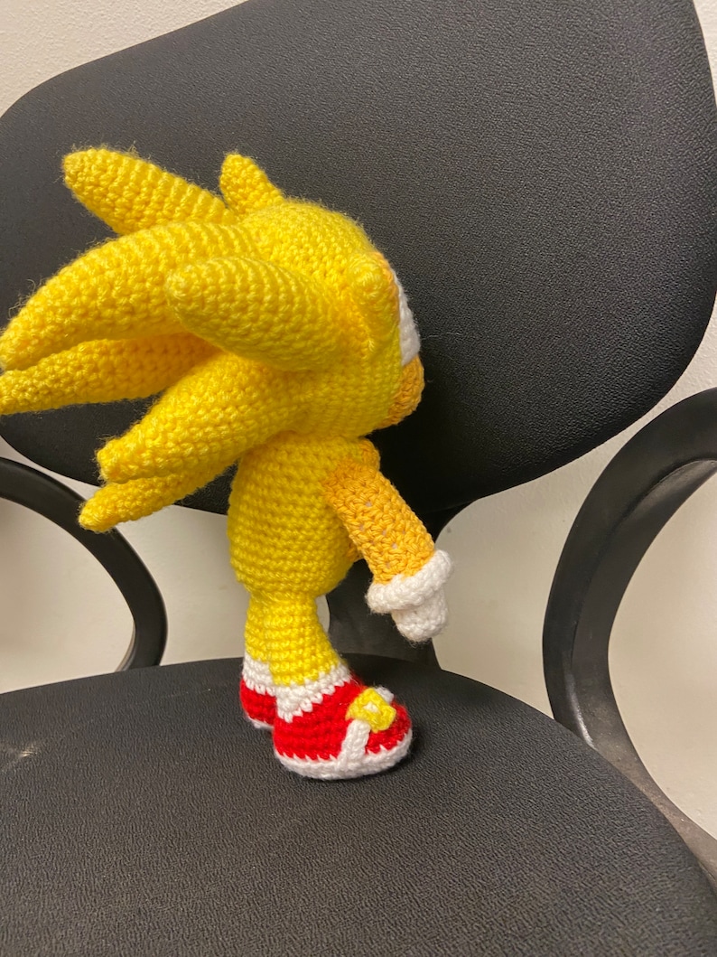 Crocheted Super Sonic - Etsy