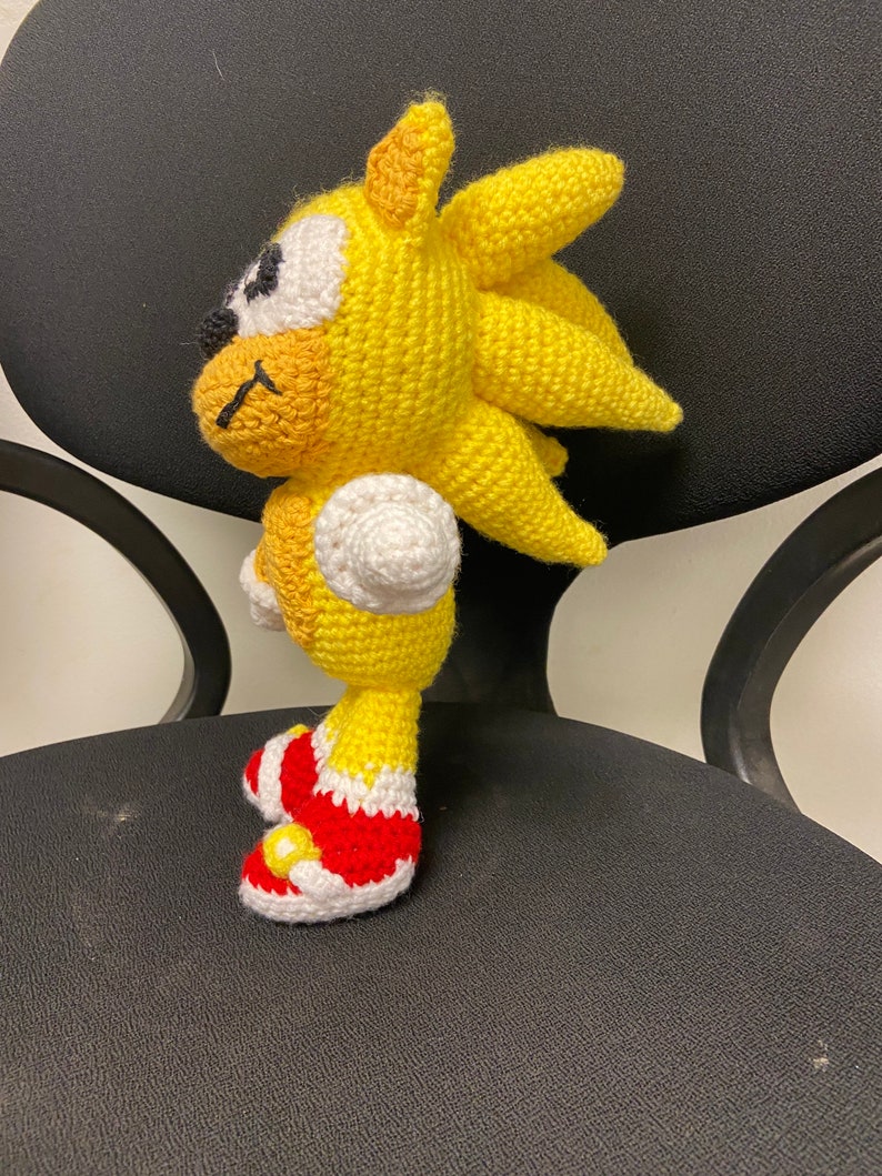 Crocheted Super Sonic - Etsy