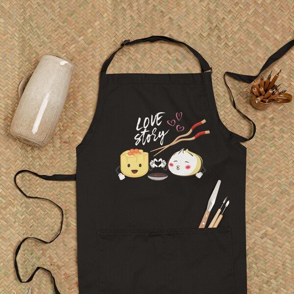 Chinese Food Apron - Etsy
