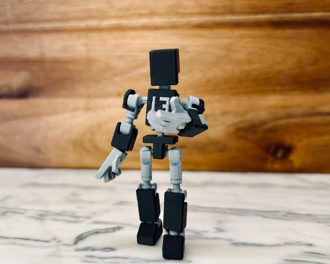 MINI 13 Printable Jointed Figure - Etsy
