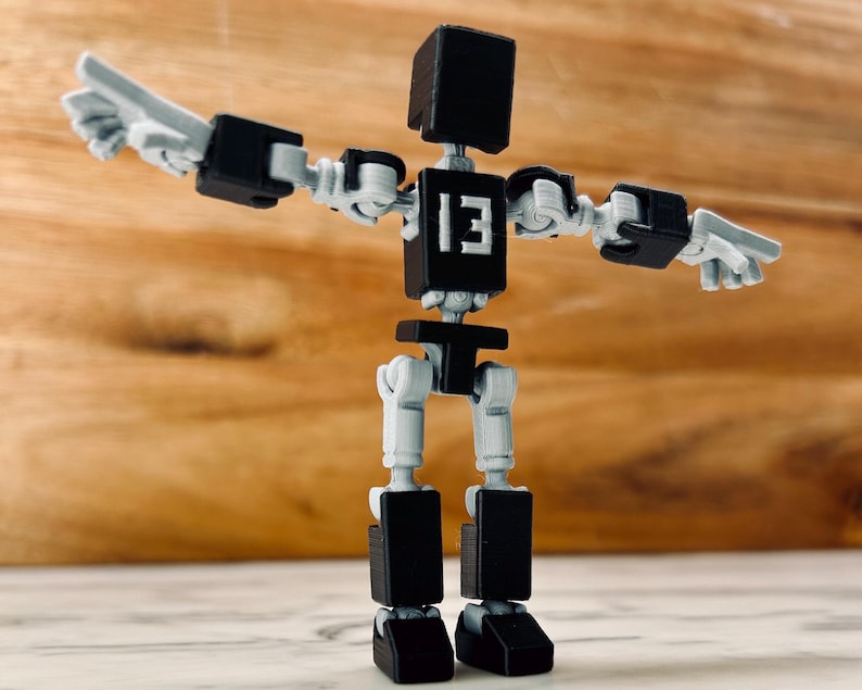 MINI 13 Printable Jointed Figure - Etsy