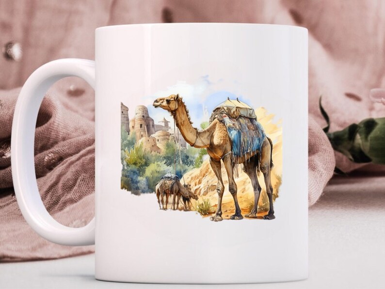 Watercolor Camel Clipart 20 PNG Clipart High Quality Digital - Etsy