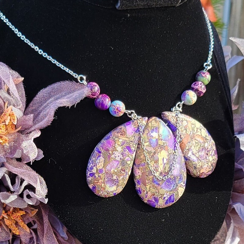 Purple Jasper - Etsy