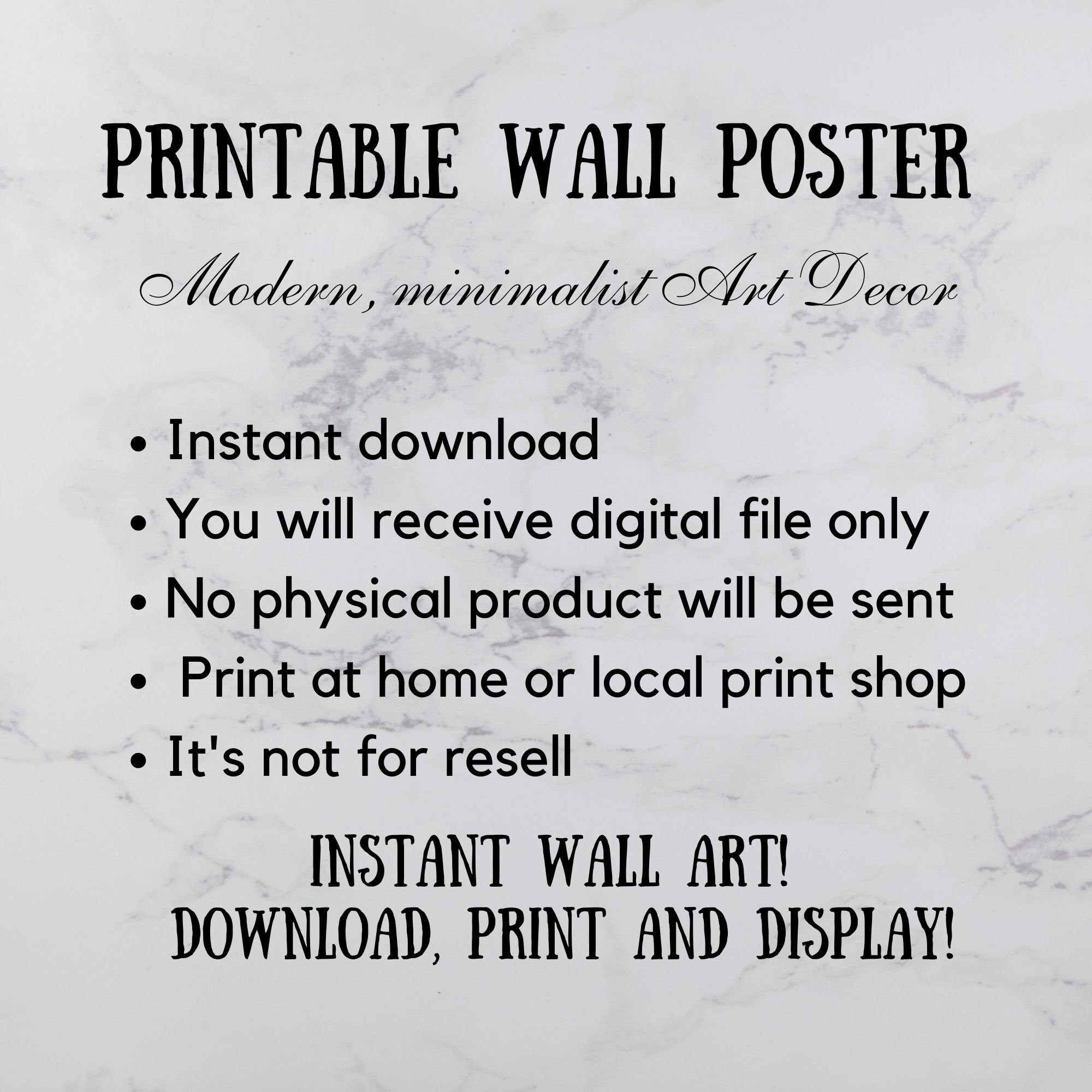 This is Our Happy Place Printable Wall Poster Modern Wall Art Great ...