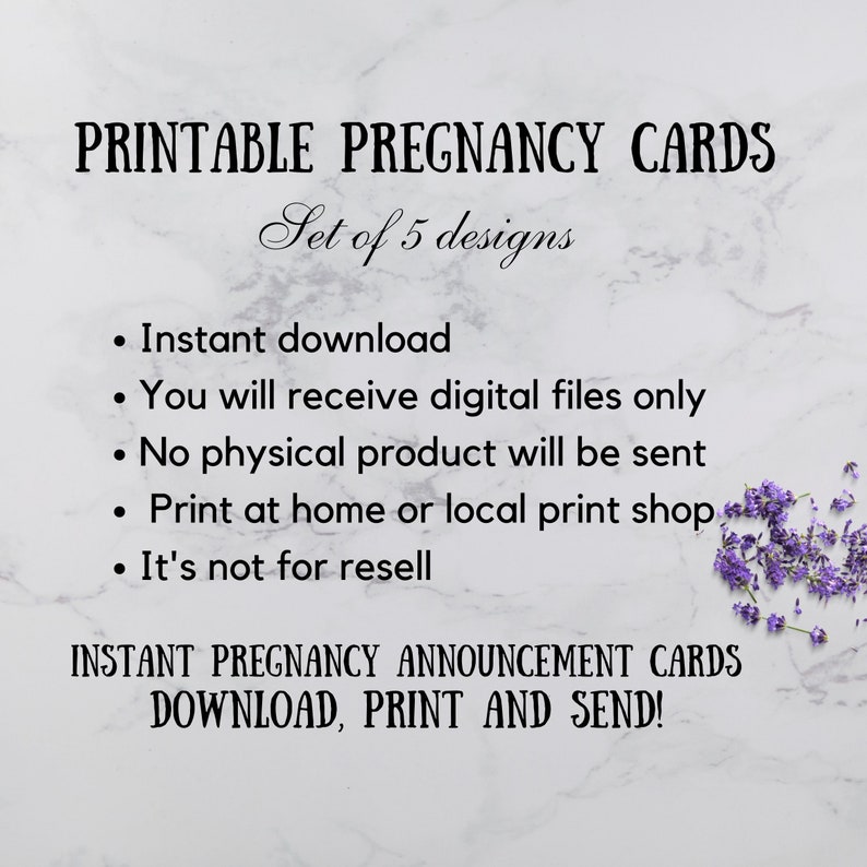 Pregnancy Announcement Card Saying Our Family is Growing by Two Feet ...