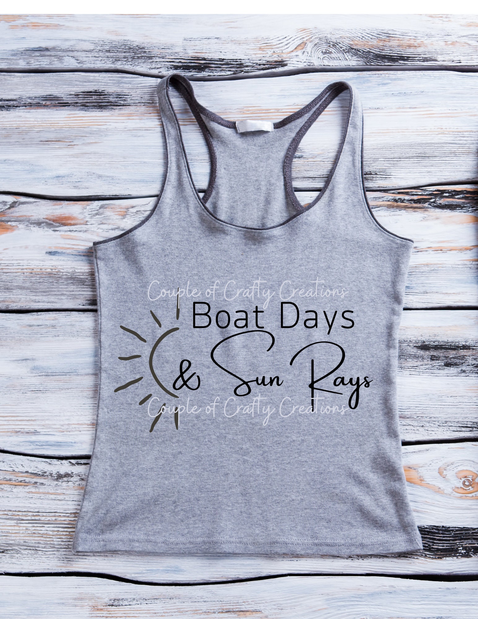 Boat Days & Sun Rays PNG Digital Image - Etsy