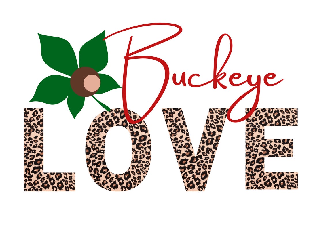 Buckeye Love PNG - Etsy