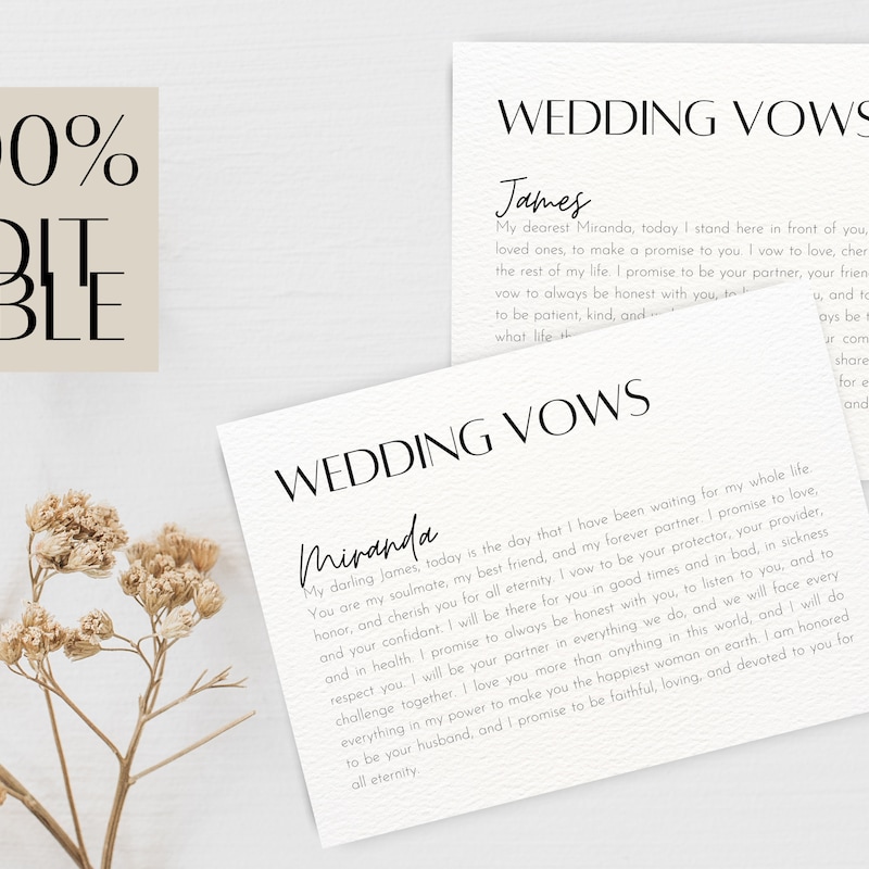 Wedding Vow Art - Etsy