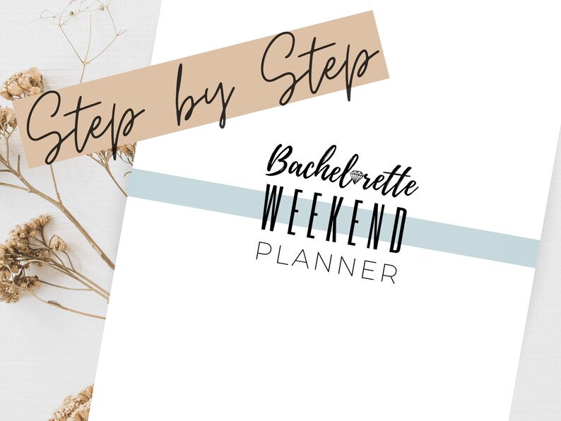 Bach Weekend Itinerary Printable Planner Checklist - Etsy
