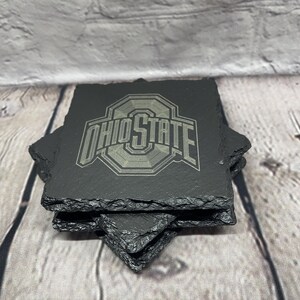 Ohio State Slate Coasters Set of 4 - Etsy