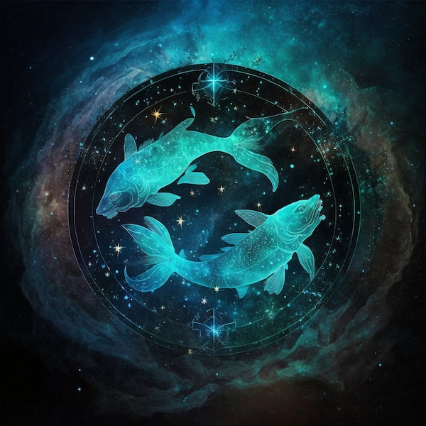 Pisces Star Sign - Etsy