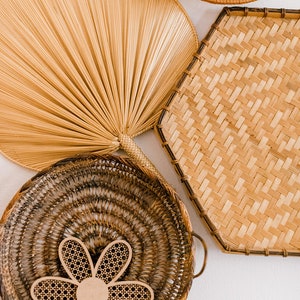 Rattan Wooden Daisies, Daisy Wall Decor, Daisy Nursery Decor, Nursery ...