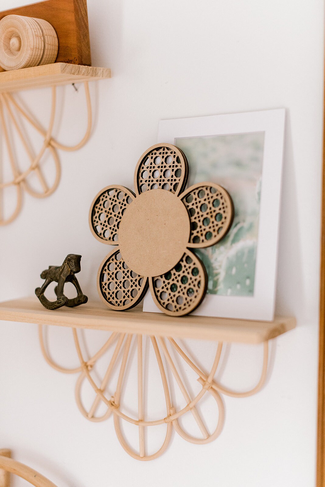Rattan Wooden Daisies Daisy Wall Decor Daisy Nursery Decor - Etsy