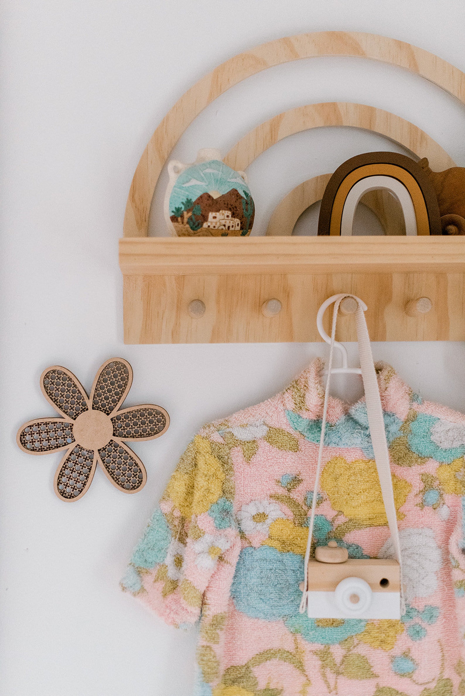 Rattan Wooden Daisies Daisy Wall Decor Daisy Nursery Decor - Etsy