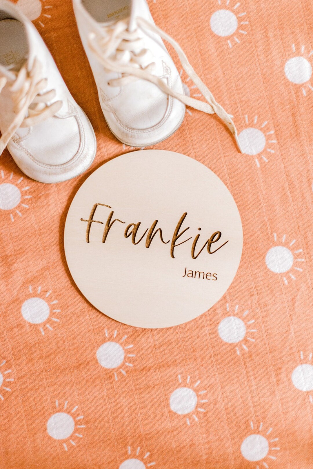 Wooden Baby Name Announcement Sign, Baby Name Announcement, Newborn ...