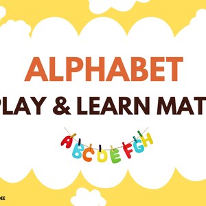 Alphabet & Number Tracing Sheet - Canva Editable Template - No Lock ...