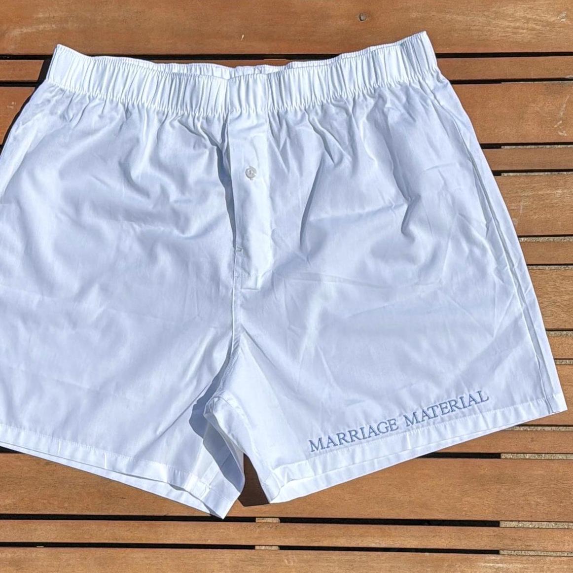 Custom Embroidered Boxers, Personalized Men’s Underwear - Etsy