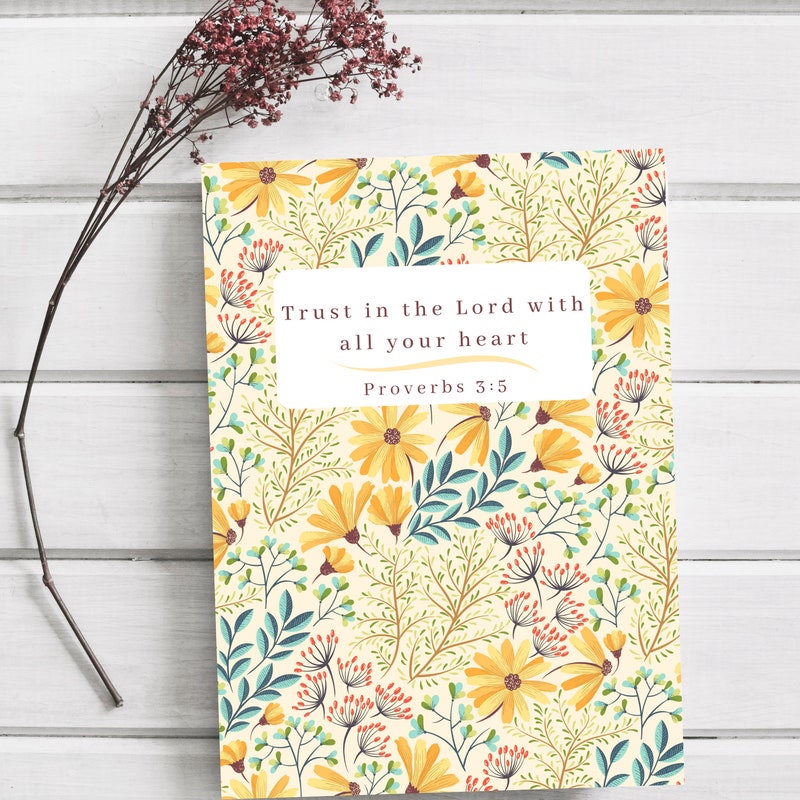 Christian Notebook - Etsy