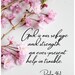 Printable Bible Verse Wall Art God is Our Refuge Digital File Art Bible ...