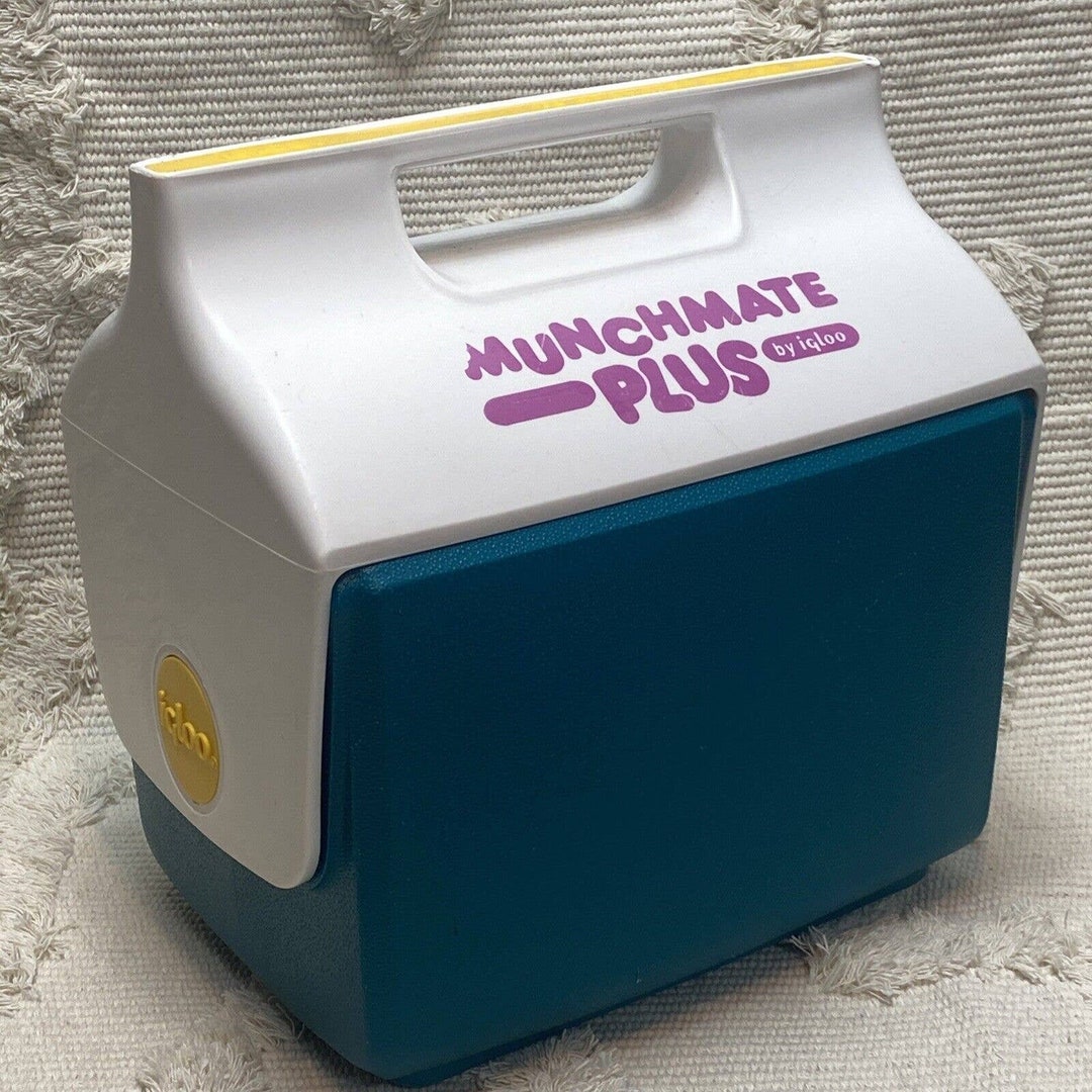 Vintage Igloo Munchmate Plus Personal Lunch Small Cooler Teal - Etsy
