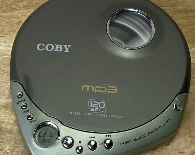 Vintage 2004 Coby Personal Compact Portable CD R RW Player MPCD511 ...