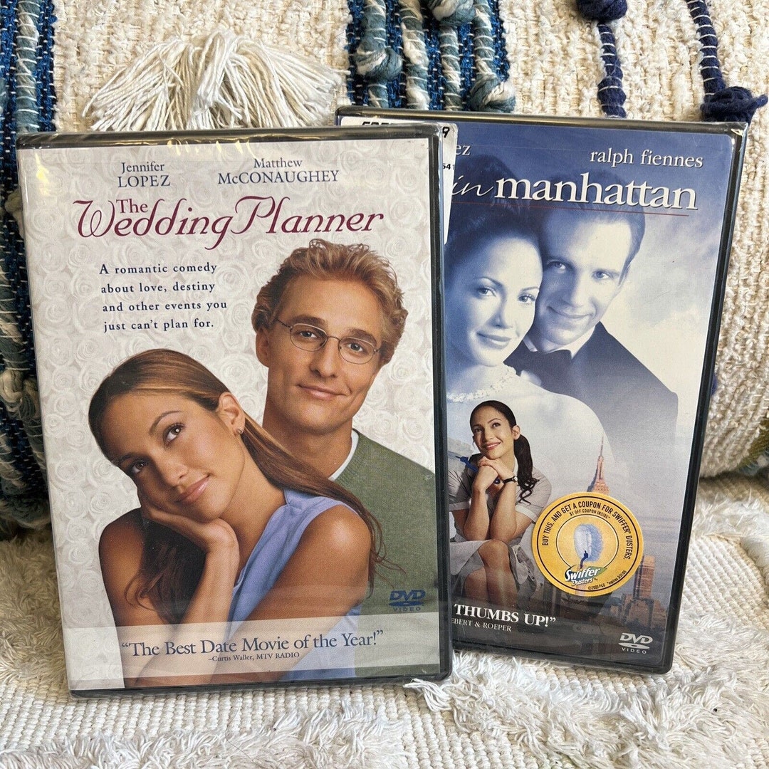 JLO Movies DVD the Wedding Planner and Maid in Manhattan New & Sealed ...