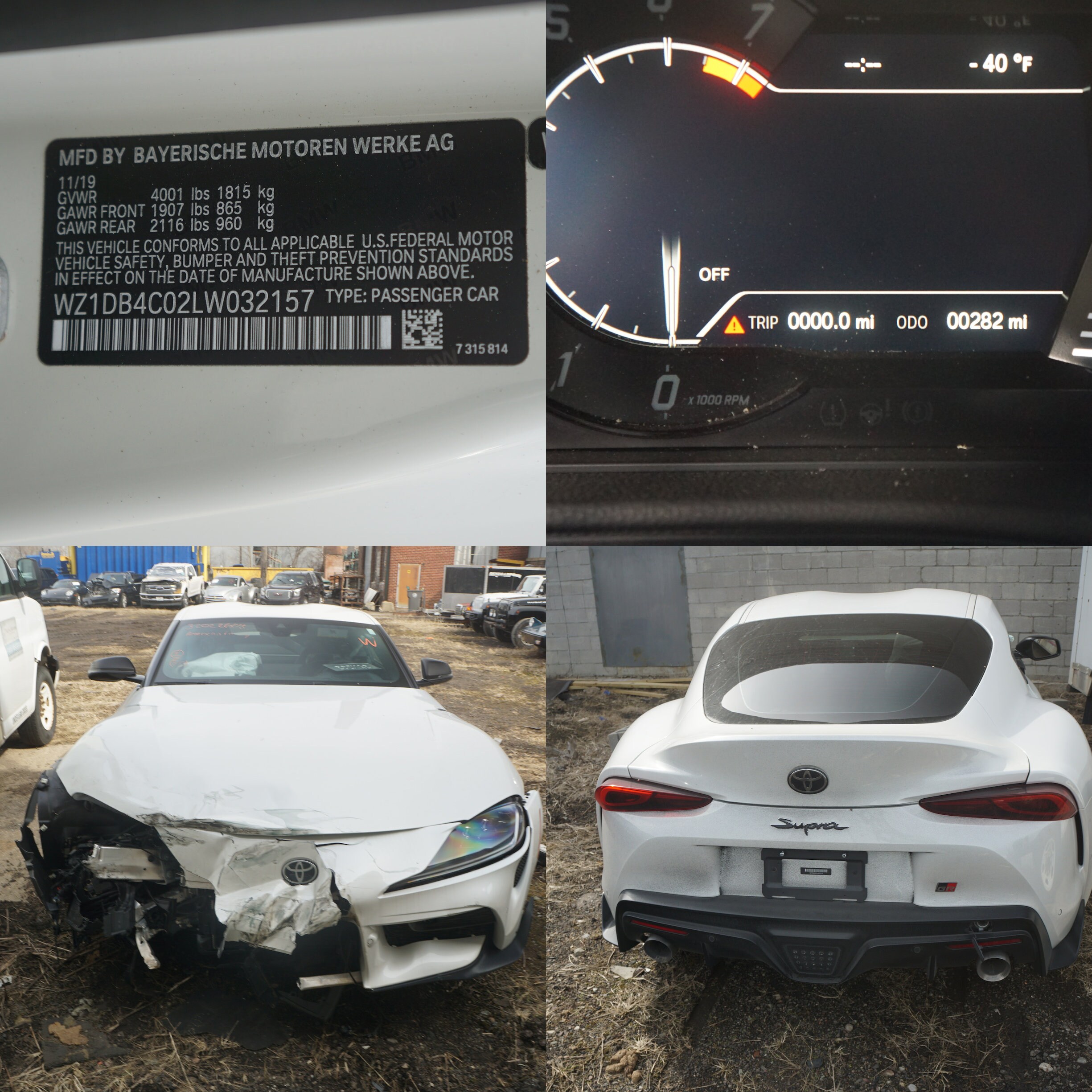 Cut From A Toyota Supra - Limited Edition Metal Handmade JDM Tuner ...