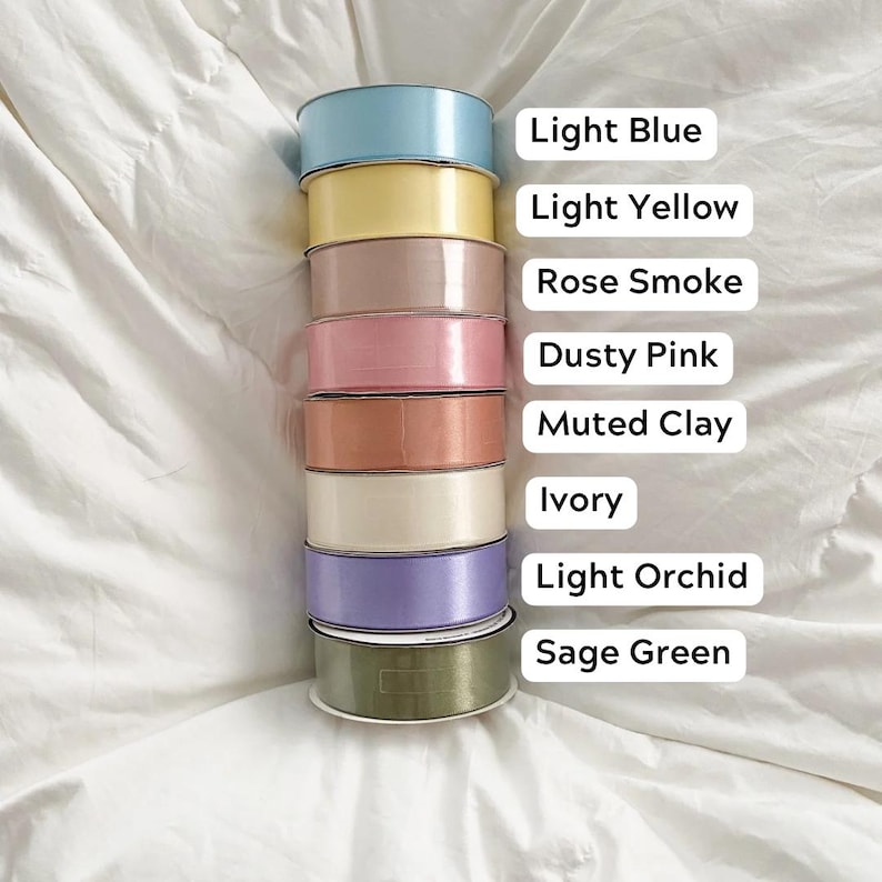 Satin Ribbon Bow Paperclip Bookmark Trendy, Coquette, Girly Gift Pretty ...