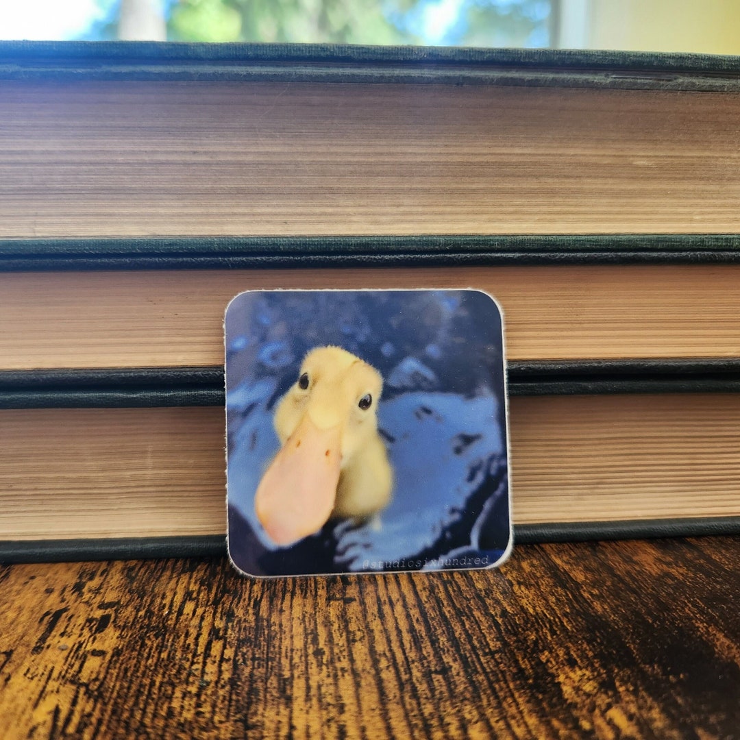 Yellow Duck Sticker Cute Duckling Decal Adorable Outdoor - Etsy