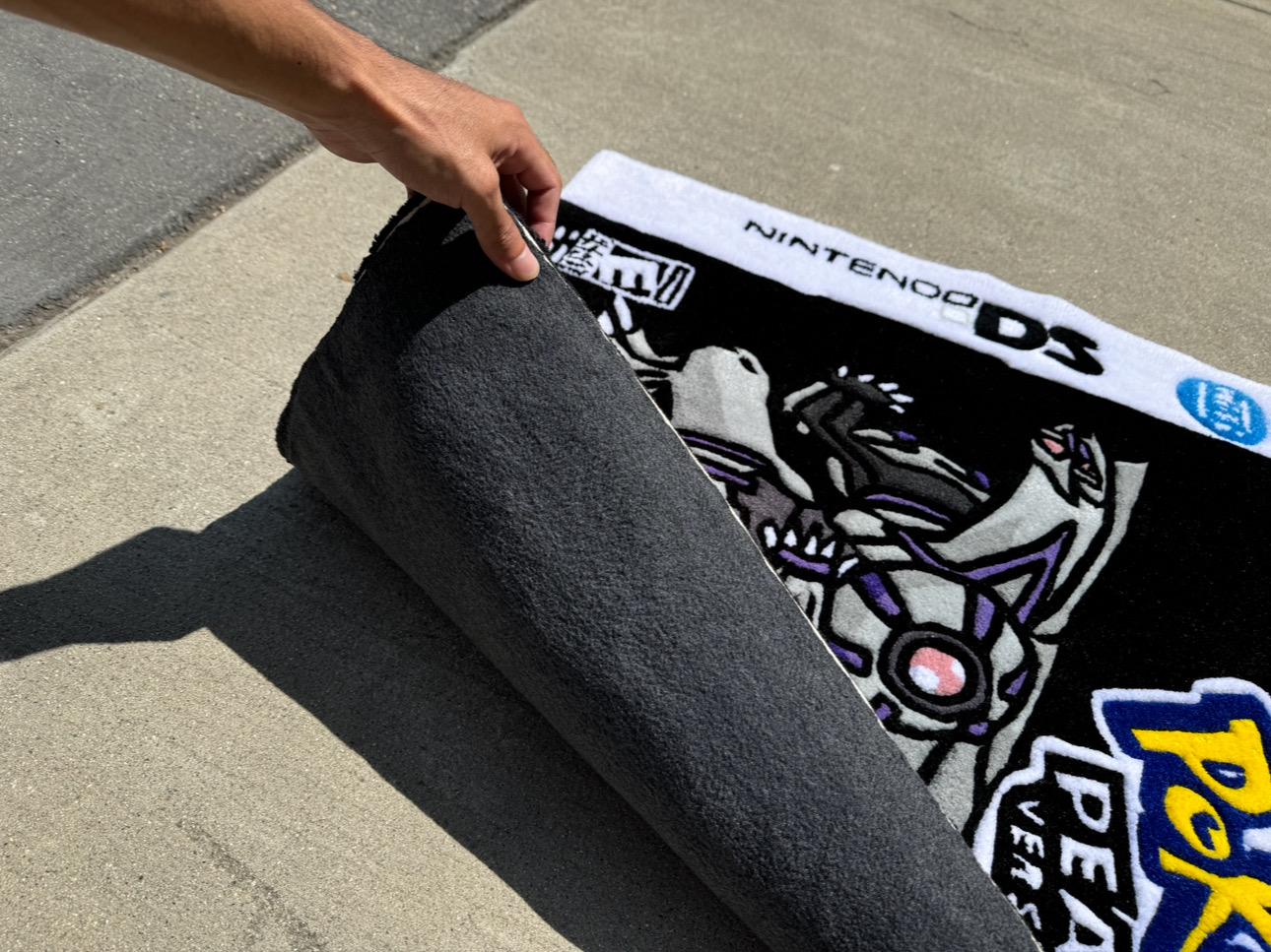 Pokemon Tufted Rug | Pearl Version | Somethingrugs - Etsy