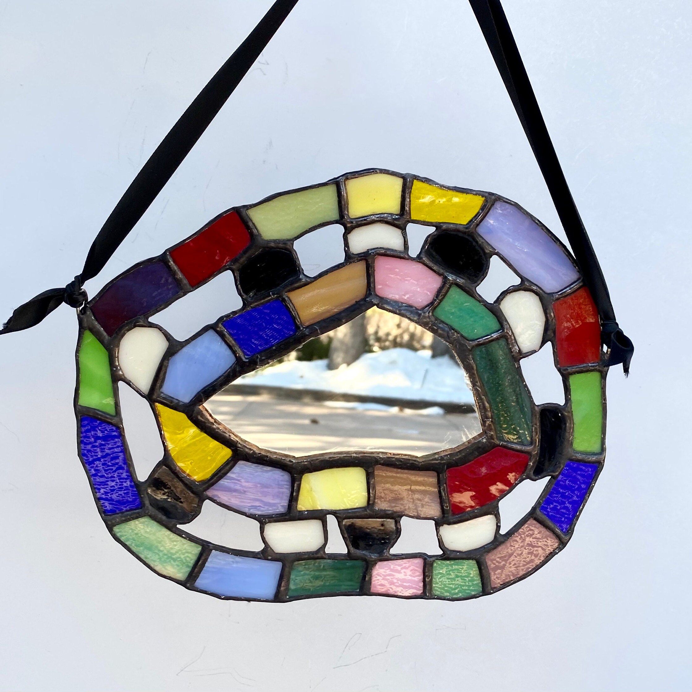 Magic Path Stained Glass Mirror - Etsy