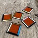 Funky Stained Glass Coaster Set - Etsy