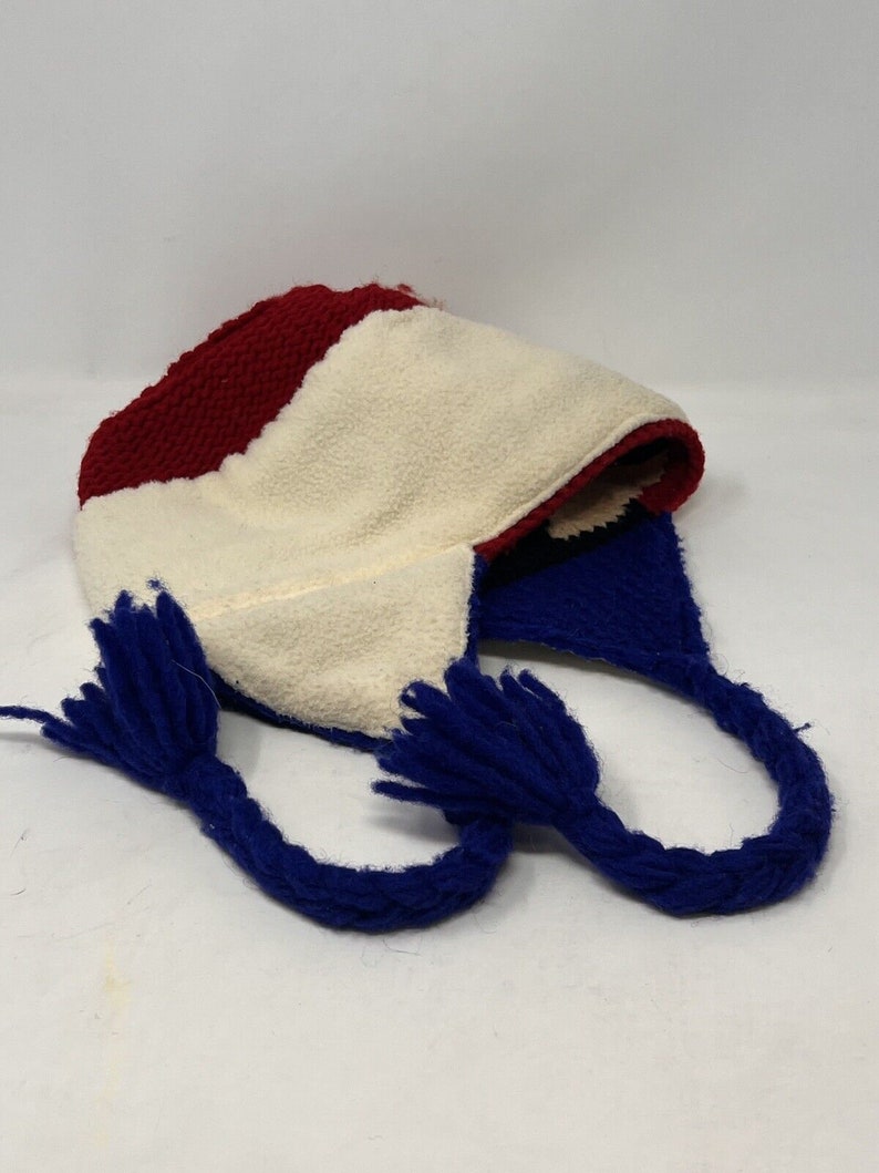 Super Mario Bros Vintage 100% Wool Cap Mario Head Knitted Beanie W ...