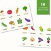 Printable Flash Card for Kids Montessori Materials Preschool Curriculum ...